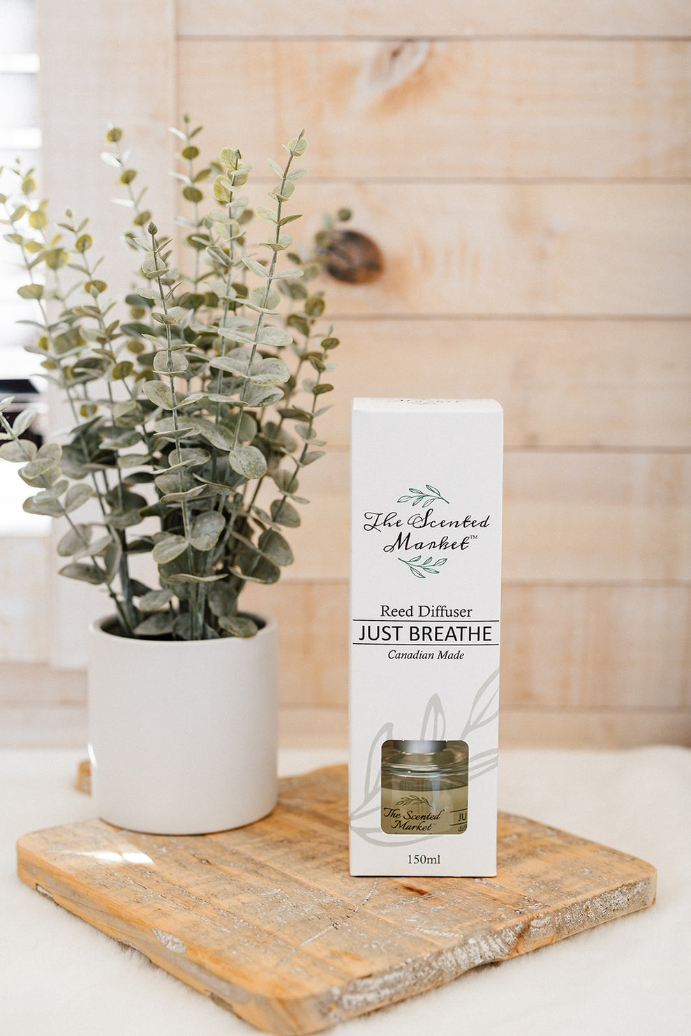 Just Breathe Reed Diffuser – Long-Lasting Invigorating Room Fragrance ...